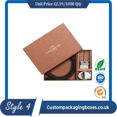 Custom Belt Packaging Boxes - Belt Packaging Boxes